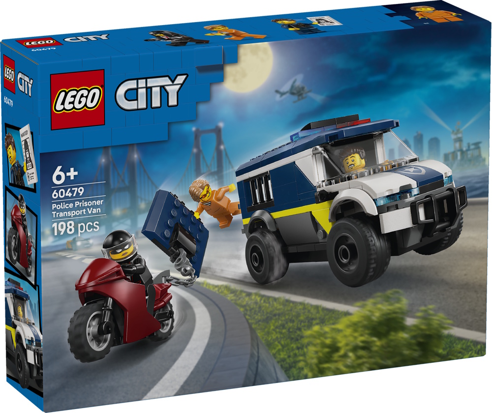 brickina.com - LEGO® - City - 60479 - Police Prisoner Transport Van