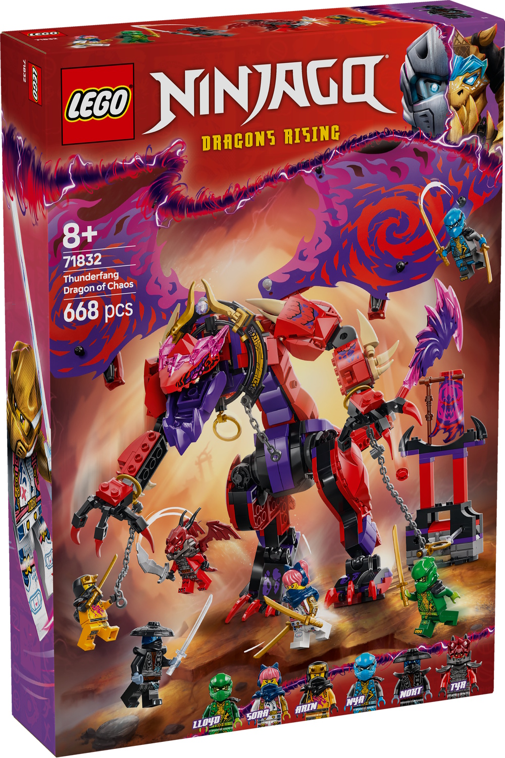 brickina.com - LEGO® - Ninjago - 71832 - Thunderfang Dragon of Chaos