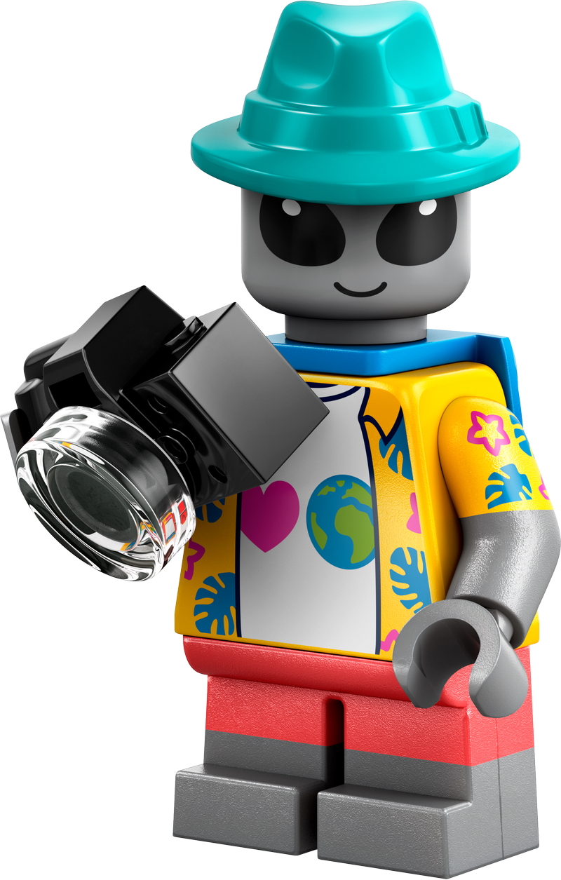 brickina.com - LEGO® - Sammelfiguren - col26-3 - Alien-Tourist (71046)