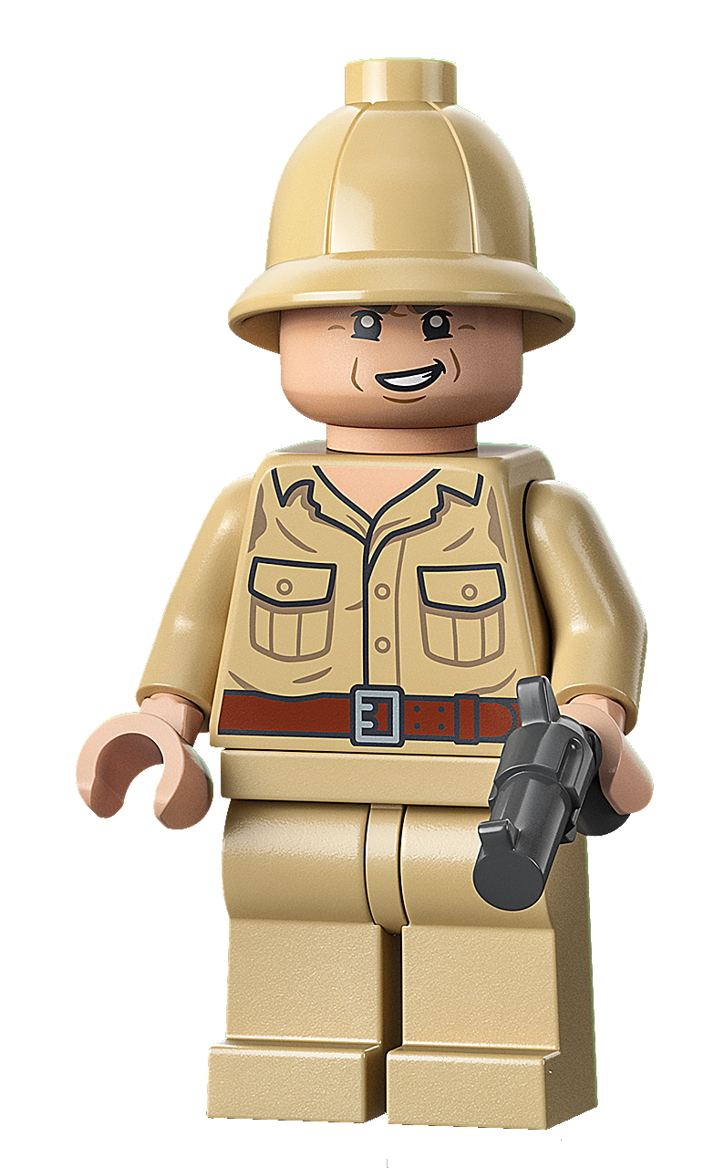 brickina.com - LEGO® - Indiana Jones - iaj053 - Rene Belloq (77015)